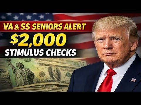 Be Prepared! $2,000 Stimulus Checks Coming Soon For Social Security & VA Seniors
