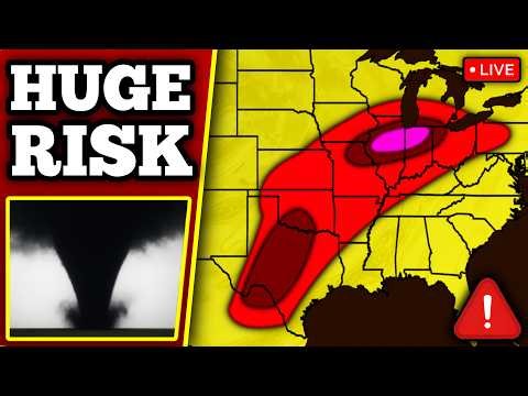 🔴 BREAKING TORNADO OUTBREAK COVERAGE - Strong Tornadoes With LIVE Storm Chasers...