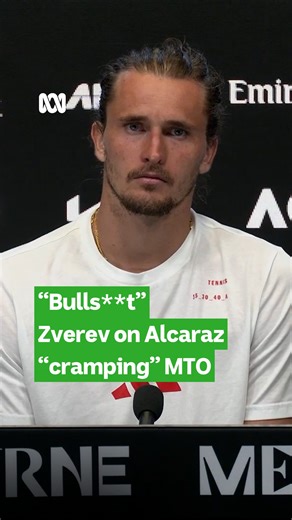 Cramp or no cramp, that is the question. Alexander Zverev was asked about his thoughts on Carlos Alcaraz receiving treatment for what he believed to be a cramp midway through his marathon match against the world number one. It is against the rules to receive treatment for cramping. Catch all the action from the Australian Open this summer, live and ad-free. Just look for the tennis button on the ABC listen app: https://www.abc.net.au/listen/live/sport Follow our live blog: https://ab.co/4a2UJR9 