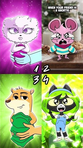 Which is Best? IM NOT CUTE ANYMORE // Rocky Rakoon Animation Meme #shorts #tiktok #viral #trending