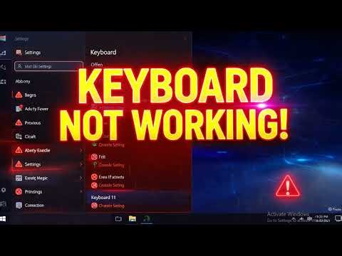How to solve keyboard settings issues in Windows 1