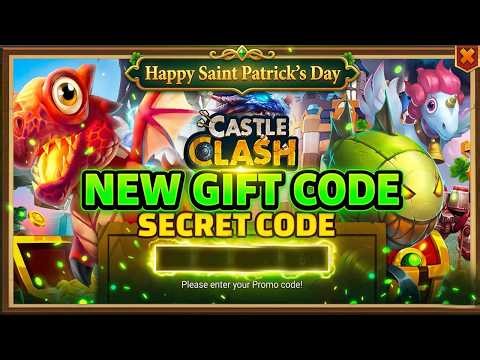 NEW GIFT CODE 2026 - Happy Saint Patrick's Day - CASTLE CLASH