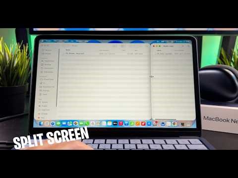 MacBook Neo: How to Split Screen Multitask
