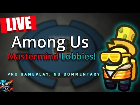 Among Us Live Stream With Viewers | Pro Lobbies (Classic Mode) | JOIN