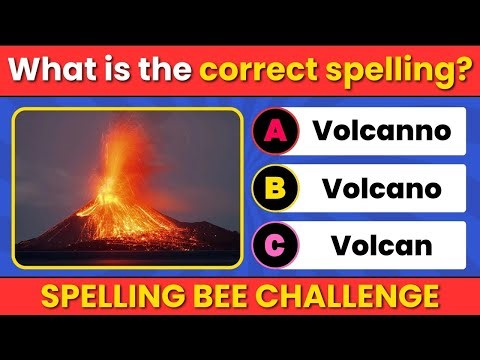 Spelling Bee Challenge 🐝 | English Spelling Test That Gets Harder