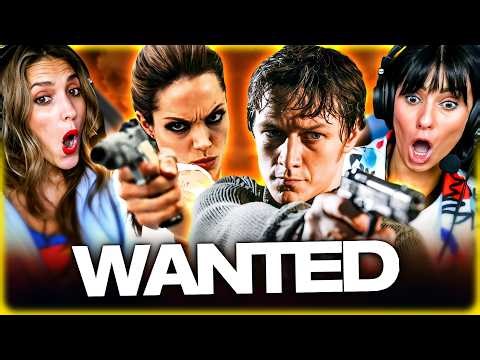 WANTED (2008) MOVIE REACTION - THIS SLAPS WAY HARDER THAN WE EXPECTED! - FIRST TIME WATCHING!