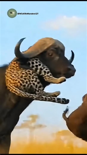 Predator Becomes Prey: Buffalo vs Leopard Ends in Crocodile Ambush