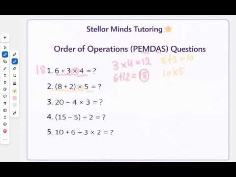 Order of Operations (PEMDAS) | Easy Math Help for Beginners