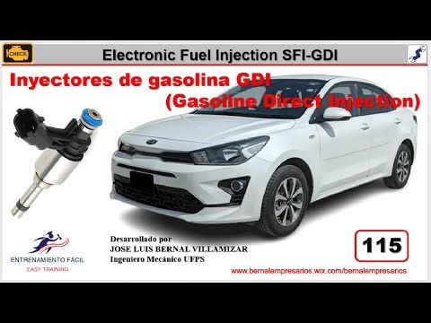 115-[Electronic Fuel Injection EFI] inyectores de gasolina GDI (Gasoline Direct Injection-wave form)