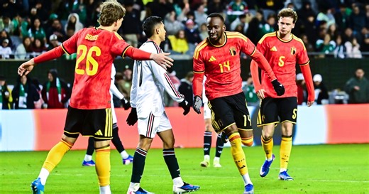 Les Diables partagent face au Mexique grâce à un nouveau coup d'éclat de Lukebakio