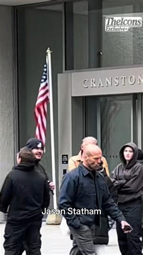 Jason Statham is spotted filming an intense fight scene for his new movie Shelter #JasonStatham