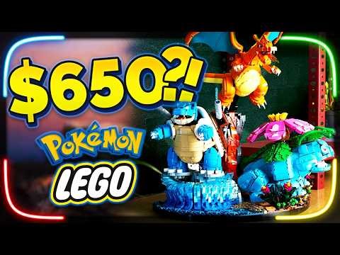 $650 for this LEGO Pokémon?! 3 Brand New Sets Announced!