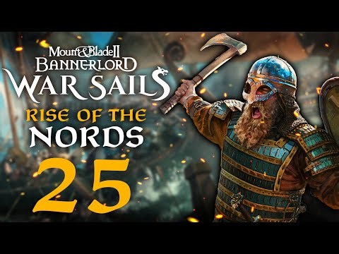 SHATTERING THE HORSE ARCHER HORDE AT THE CASTLE WALLS! Mount & Blade II: Bannerlord War Sails #25