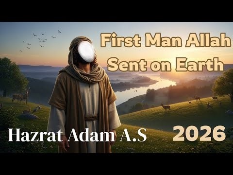 First Man on Earth | Hazrat Adam A.S Full Story in English 