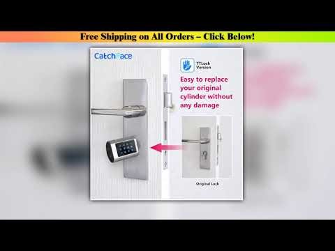 TTLock Bluetooh Keyless Electronic APP Wifi Lock Digital Code RFID Card Cylinder Smart Door Lock