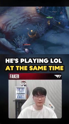 Faker plays CHESS and LEAGUE at the same time 🥶 | Chess.com