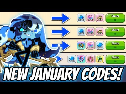 NEW JANUARY CODES 😱 Redeem Now in Cookie Run Kingdom
