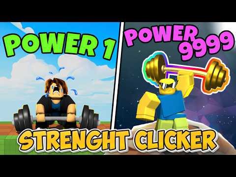 Strenght Clicker Simulator - Fully Scripted Game