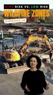 Wildfire Risk Map Medford OR 1080p