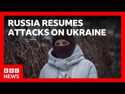 Russia resumes attacks on Ukraine, killing four in central Cherkasy region | BBC News