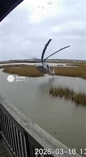 Helicopter EXPLODES After Birds Destroy Rotor – Shocking Leaked CCTV Footage