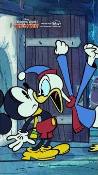 Mickey, Donald, and Goofy get cabin fever 🎿🐀