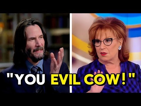 Keanu Reeves Makes Joy Behar QUIT LIVE On The View After Heated Clash
