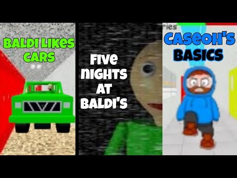 🔴LIVE - Playing The *BEST* Baldi's Basics Mods!