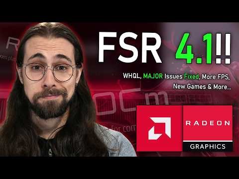 AMD Adrenalin 26.3.1 Drivers | FSR 4.1, More FPS, Fixed Issues, Crimson Desert & More!