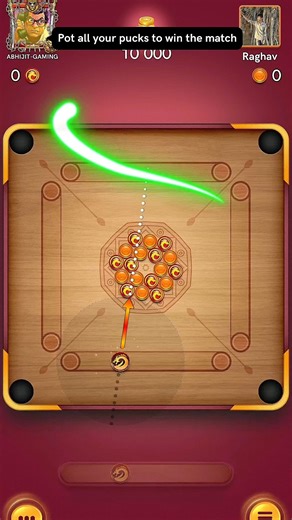 Carrom Pool Back #shorts #carrompool