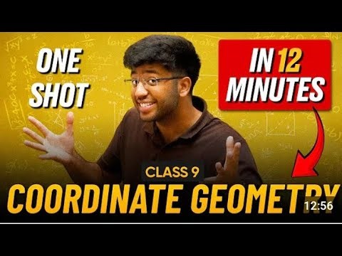 Coordinate Geometry Class 9 in 12 Minutes 🔥 |Class 9 Maths Chapter 3 || Complete Lecture One shot