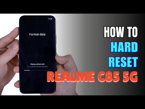 How to Hard Reset Realme C85 5G