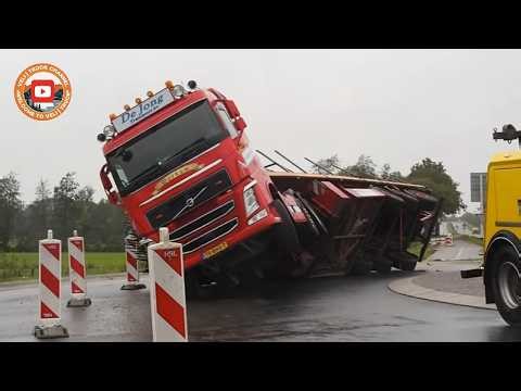 The Most Dangerous Heavy Crane and Truck Accidents Ever Caught on Camera