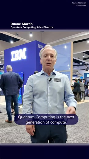 Duane Martin from IBM explains why Quantum Computing is the next generation of compute. From optimizing energy routes to drug discovery, see how