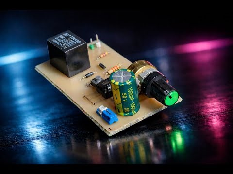 DIY 2-Mode 555 Timer Power Auto-Off — Stop Overnight Overcharging! 🔋⚡| timer | sleep timer