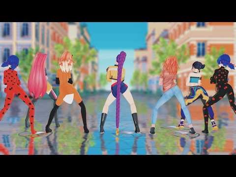 Kpop Demon Hunters X Miraculous MMD | 💋BlaBlaBla MMD 7 MODELS