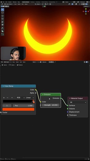 Arcade Shield Effect in Blender | Day 83 #blendertutorial #b3d