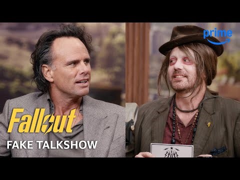 Fallout Fake Talkshow - Walton Goggins | Prime Video