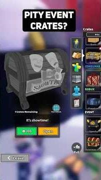 Pity Event Crates? #tds #roblox #gaming #christmas #towerdefensesimulator #event