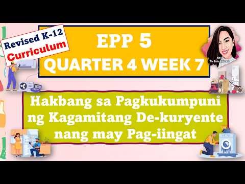 EPP 5 QUARTER 4 WEEK 7 MATATAG CURRICULUM #epp5quarter4week7