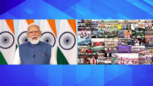 LIVE. Sansad Khel Mahotsav. | Narendra Modi