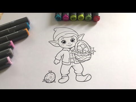 Cute Easter new coloring pages 🎨✏️