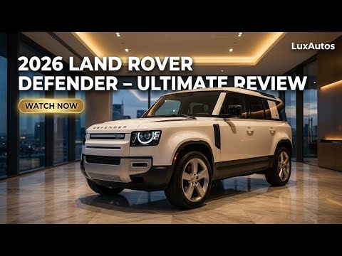 2026 Land Rover Defender White | Ultimate Luxury Off-Road SUV Review