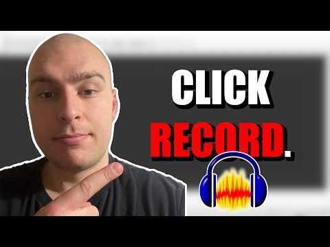 Audacity 3.7.7: How To Record Your First Audio Track In 3 Minutes!