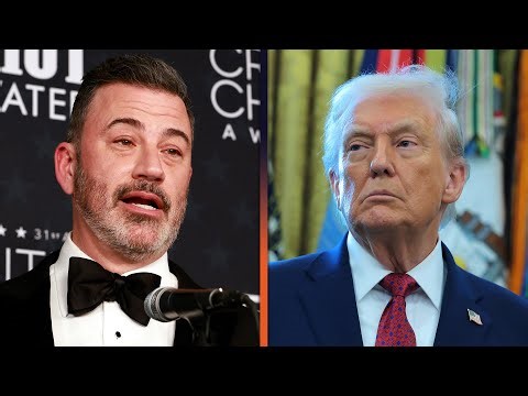 Jimmy Kimmel ROASTS Trump, Compares 2025 to Watching His Own Funeral