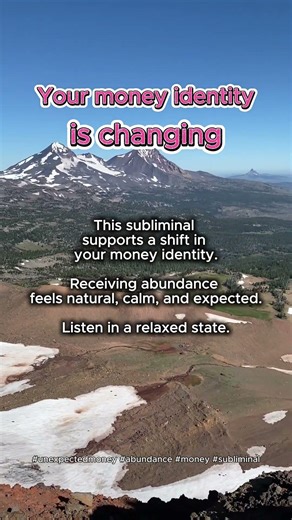 MONEY IDENTITY SHIFT ✨ Subliminal | 528Hz