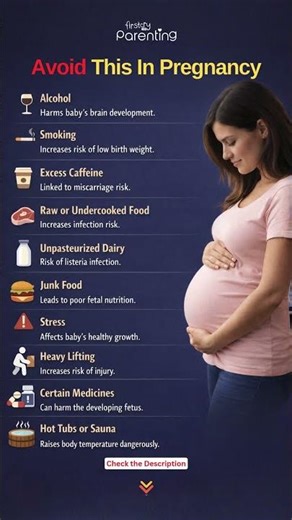 Things To Avoid In Pregnancy