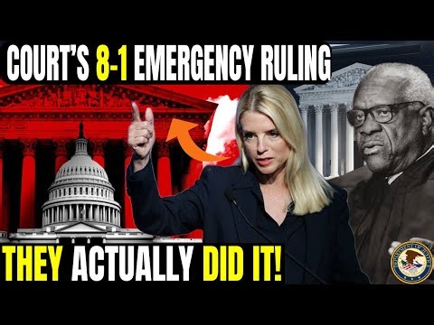 BREAKING: Supreme Court’s 8–1 Emergency Ruling Just REWROTE the Second Amendment Battle!