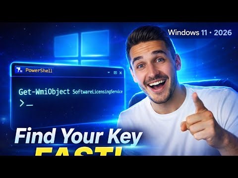 Find Your Windows 11 Product Key Fast (100% Working Command) 2026