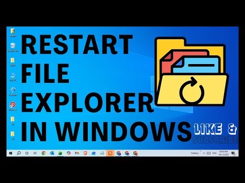 How To Restart File Explorer In Windows
